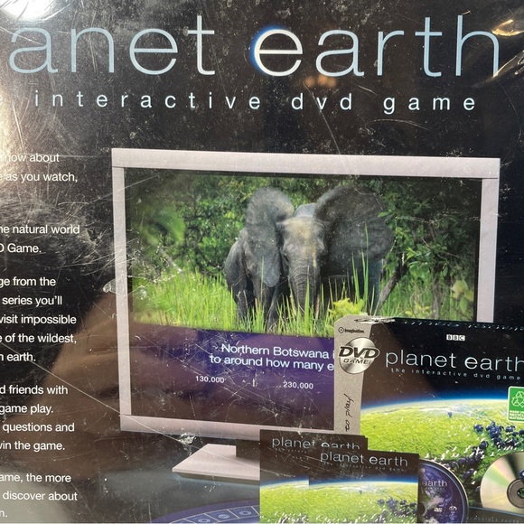 Toys | Planet Earth Board Game Dvd A Game About Our Planet Bbc ...